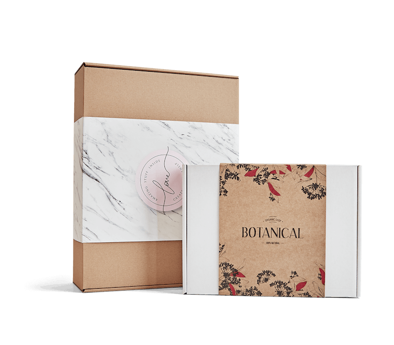 Verpackung mit personalisierter Banderole